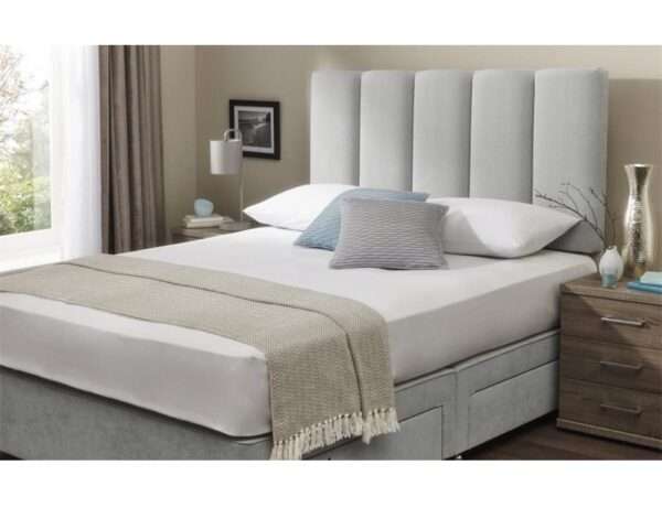 SNG Assam Teak Wood and Plywood - Luxury Bed (Cushioning Design 1)