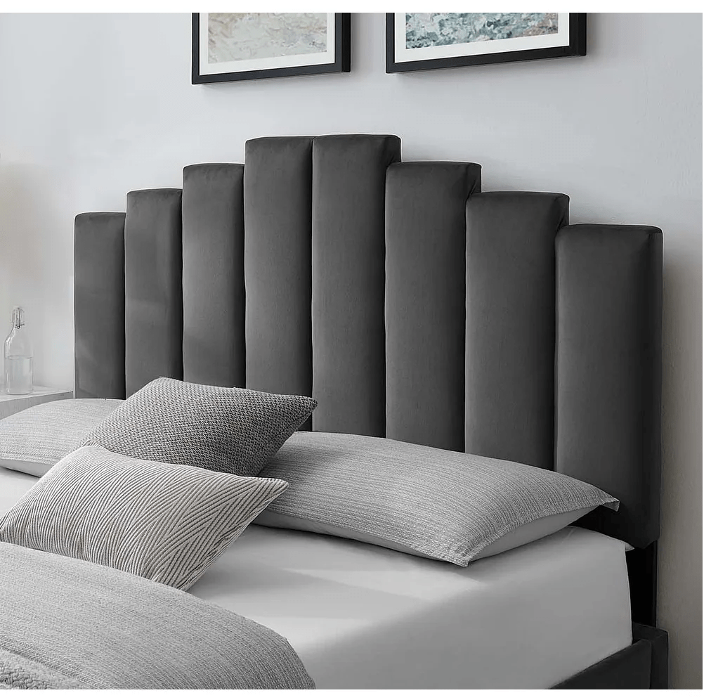 SNG Assam Teak Wood and Plywood - Luxury Bed (Cushioning Design 8)